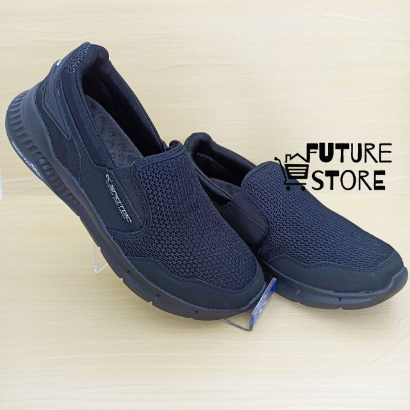 Jual SPOTEC Sepatu Walking LEXI Hitam/Hitam | Shopee Indonesia