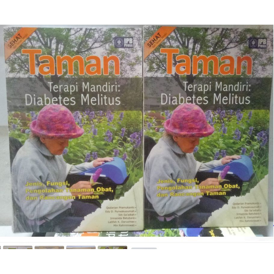 Jual Buku Taman TERAPI MANDIRI: DIABETES MELITUS Jenis, Fungsi ...
