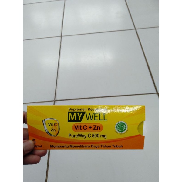 Jual my well vitamin c + zn | Shopee Indonesia