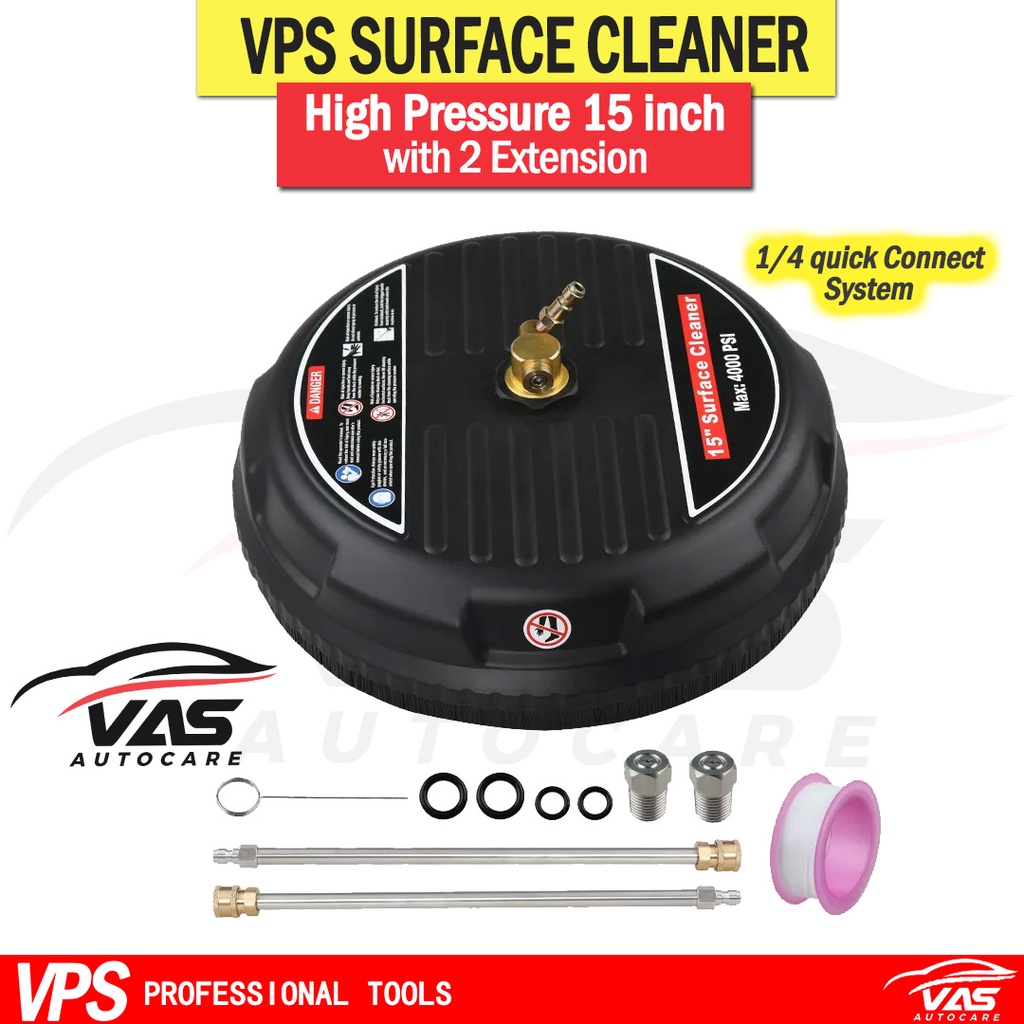 Jual VPS Surface Cleaner High Pressure Washer Brass 15 inch + 2 ...