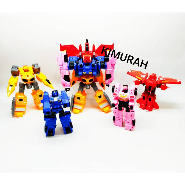 Jual ROBOT TOBOT 4in1 MINI FORCE MINIFORCE ULTIMATE BOLTBOT VOLT XTRON ...