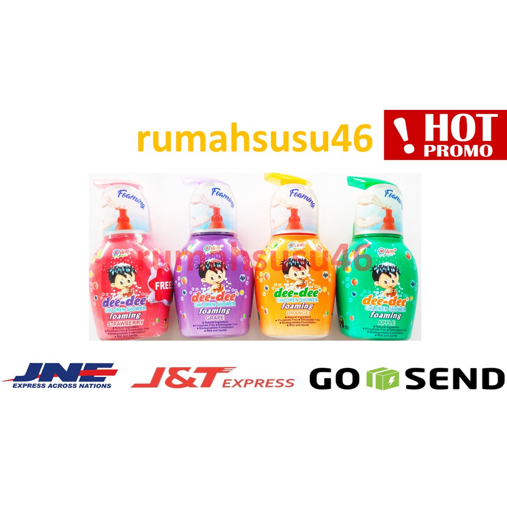 Jual Dee Dee Children Shower Foaming / Sabun Mandi Busa Pump 225ml | Shopee Indonesia