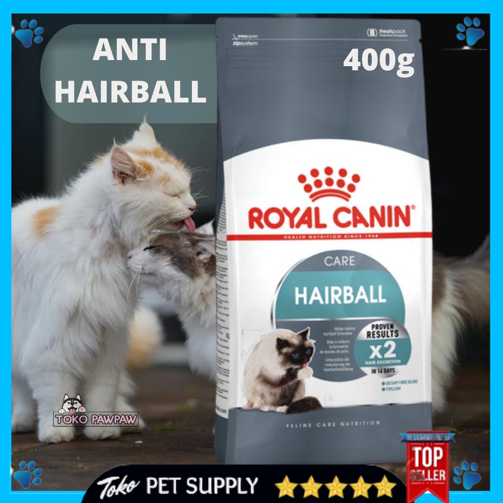 Jual ROYAL CANIN HAIRBALL CARE 400g Cat Food Dry Catfood Dryfood ...