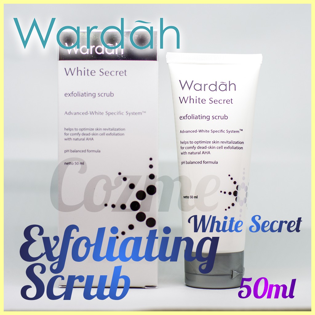 Jual WARDAH White Secret Exfoliating Scrub 50gr | Shopee Indonesia