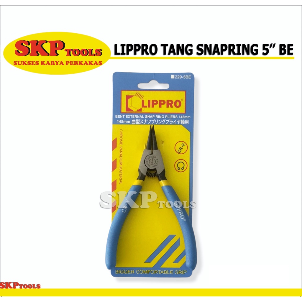 Jual LIPPRO TANG SNAPRING 5'' BE ( TANG BENGKOK BUKA BENT EXTERNAL ...