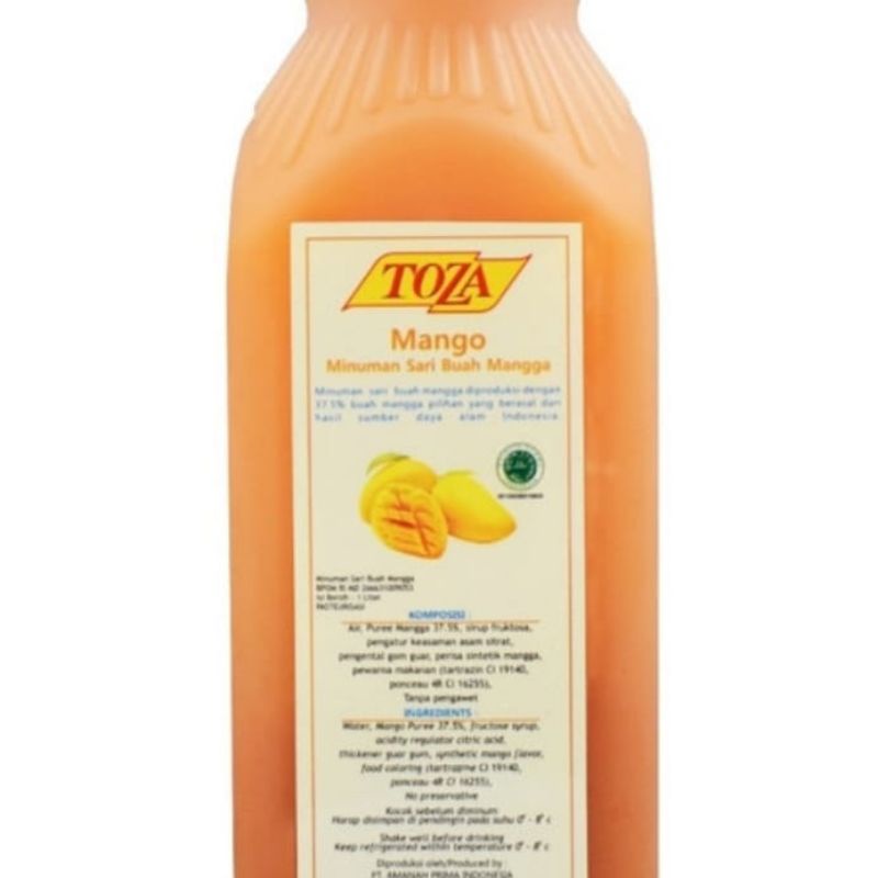 Jual Jus TOZA 1 Liter - aneka buah | Shopee Indonesia