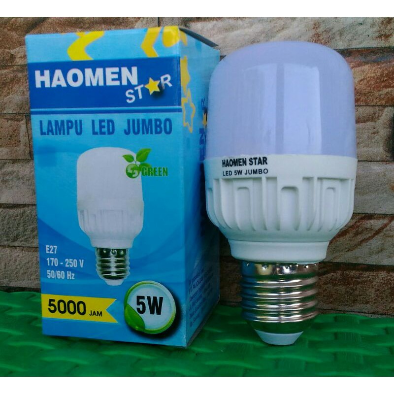Jual Lampu LED 5 watt / haomen | Shopee Indonesia