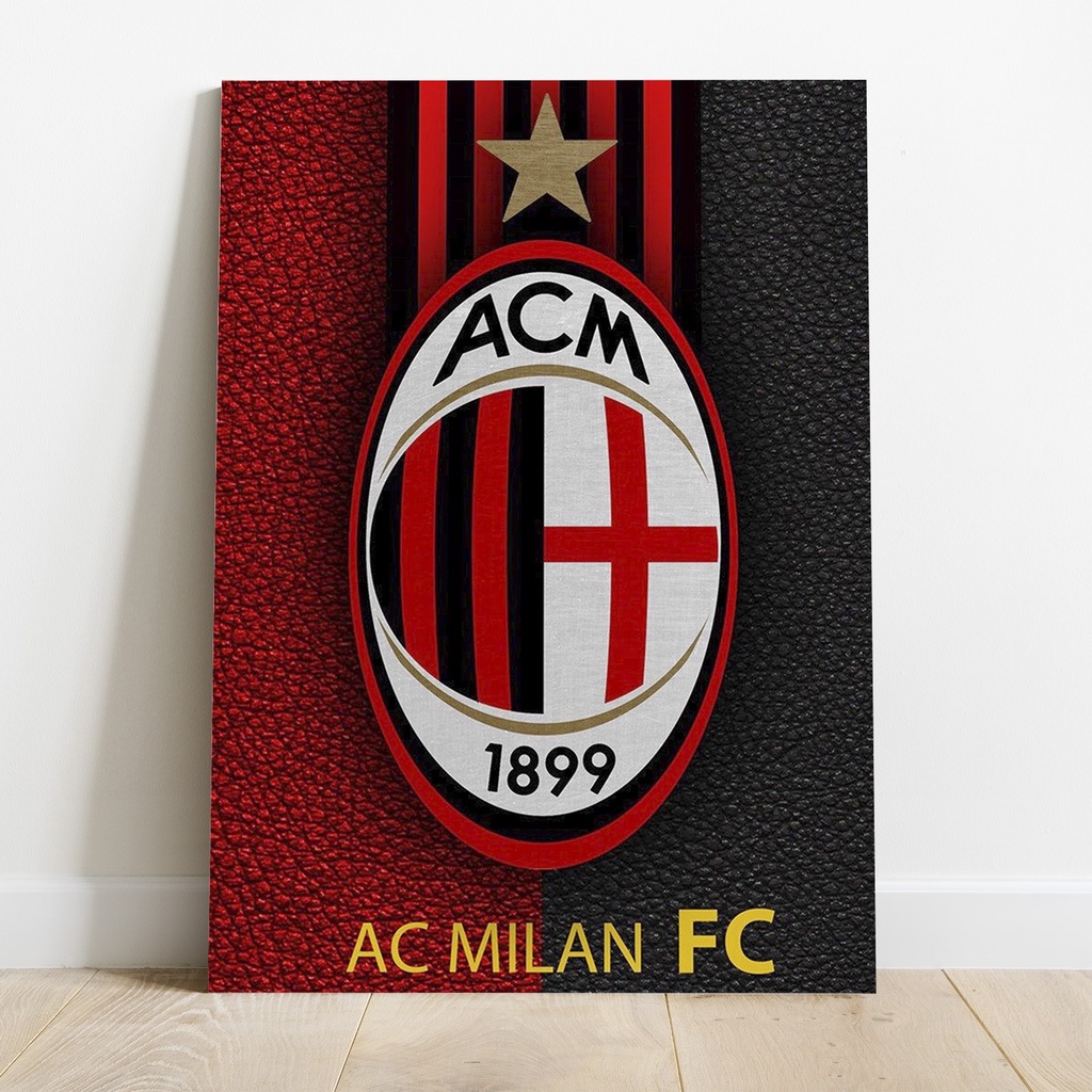 Jual Poster AC Milan FC Football Club Sepak Bola Hiasan Dinding ...