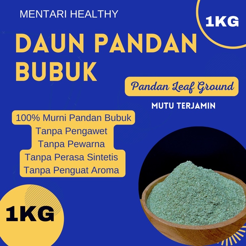 Jual Daun Pandan Wangi Bubuk 1KG | Shopee Indonesia