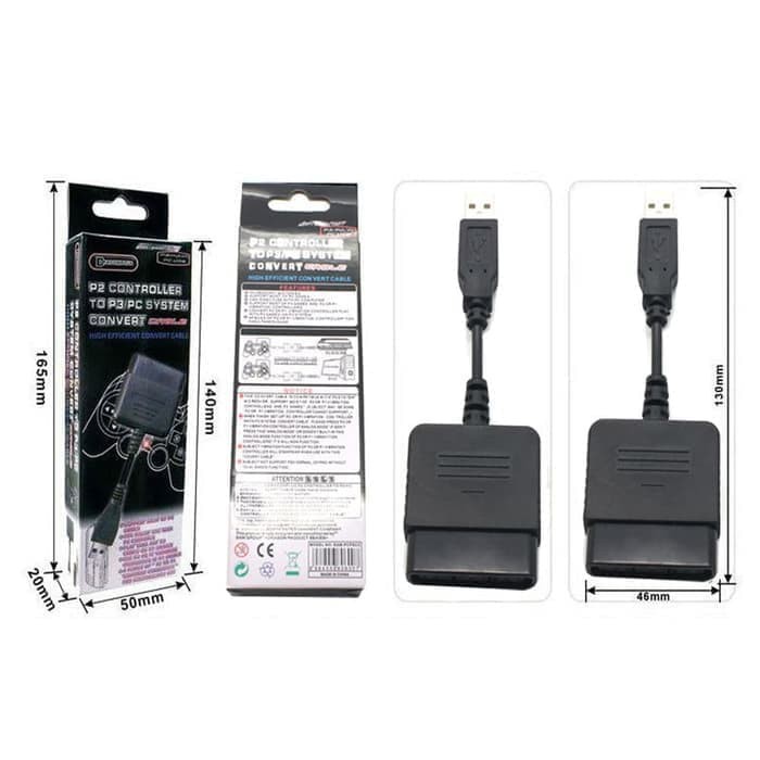 Jual Converter USB 1 Slot Stik Stick PS2 ke PS3 PC Single | Shopee ...