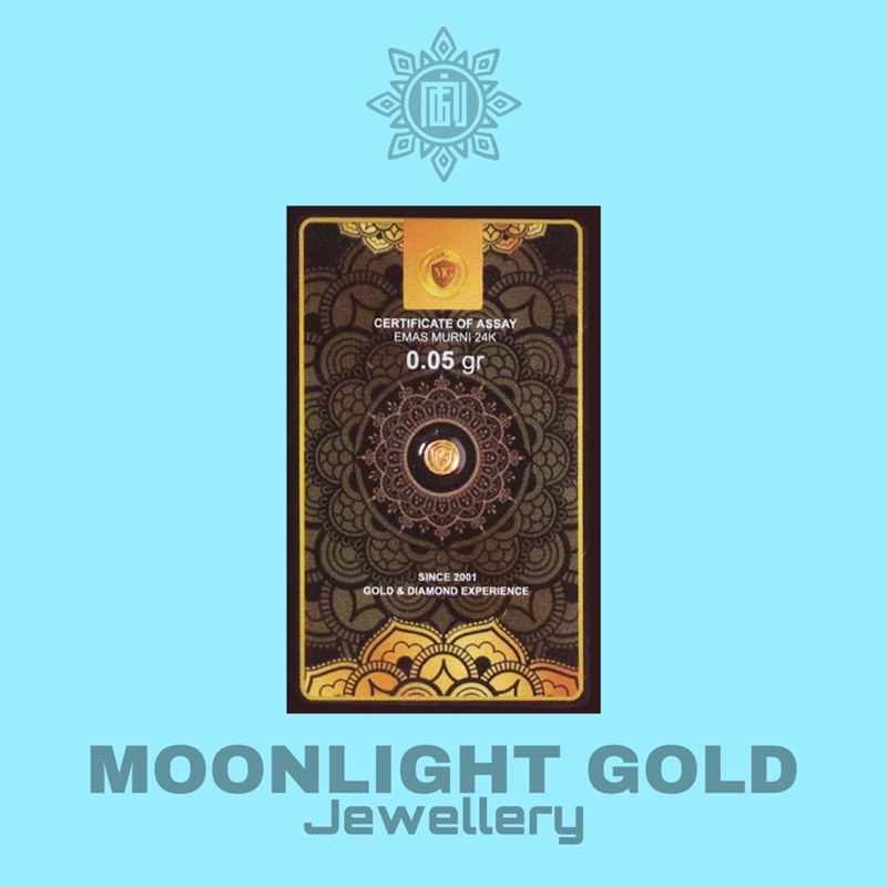 Jual Mini Gold 0.05 Gram Black Series (Emas Murni 24k / 999%) | Shopee ...