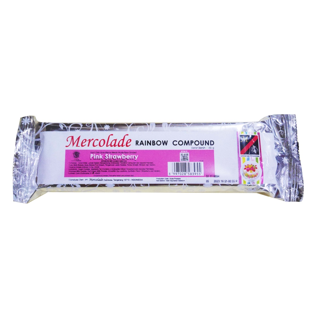 Jual MERCOLADE CHOCOLATE COMPOUND 150 GRAM - ANEKA RASA | Shopee Indonesia