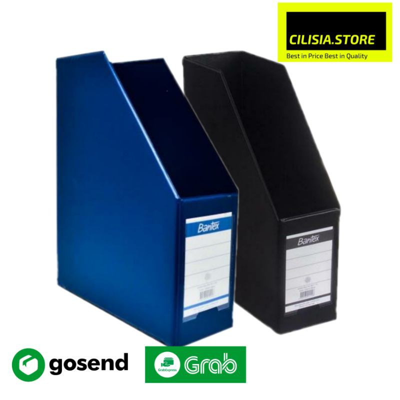 Jual Box File Bantex Folio / F4 Magazine File 4011 Lebar 7cm Biru dan ...