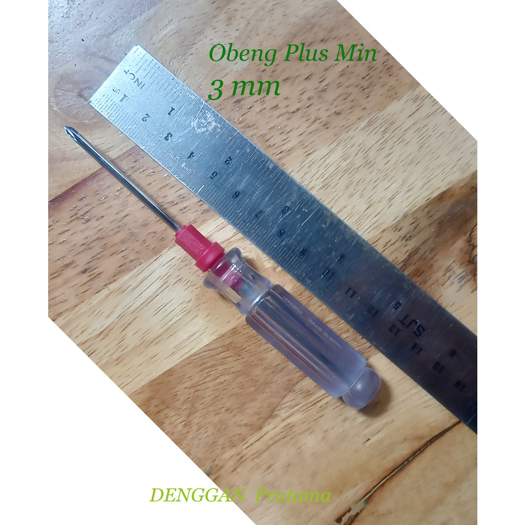 Jual Obeng Plus Min/Obeng Two Way 5MM | Shopee Indonesia