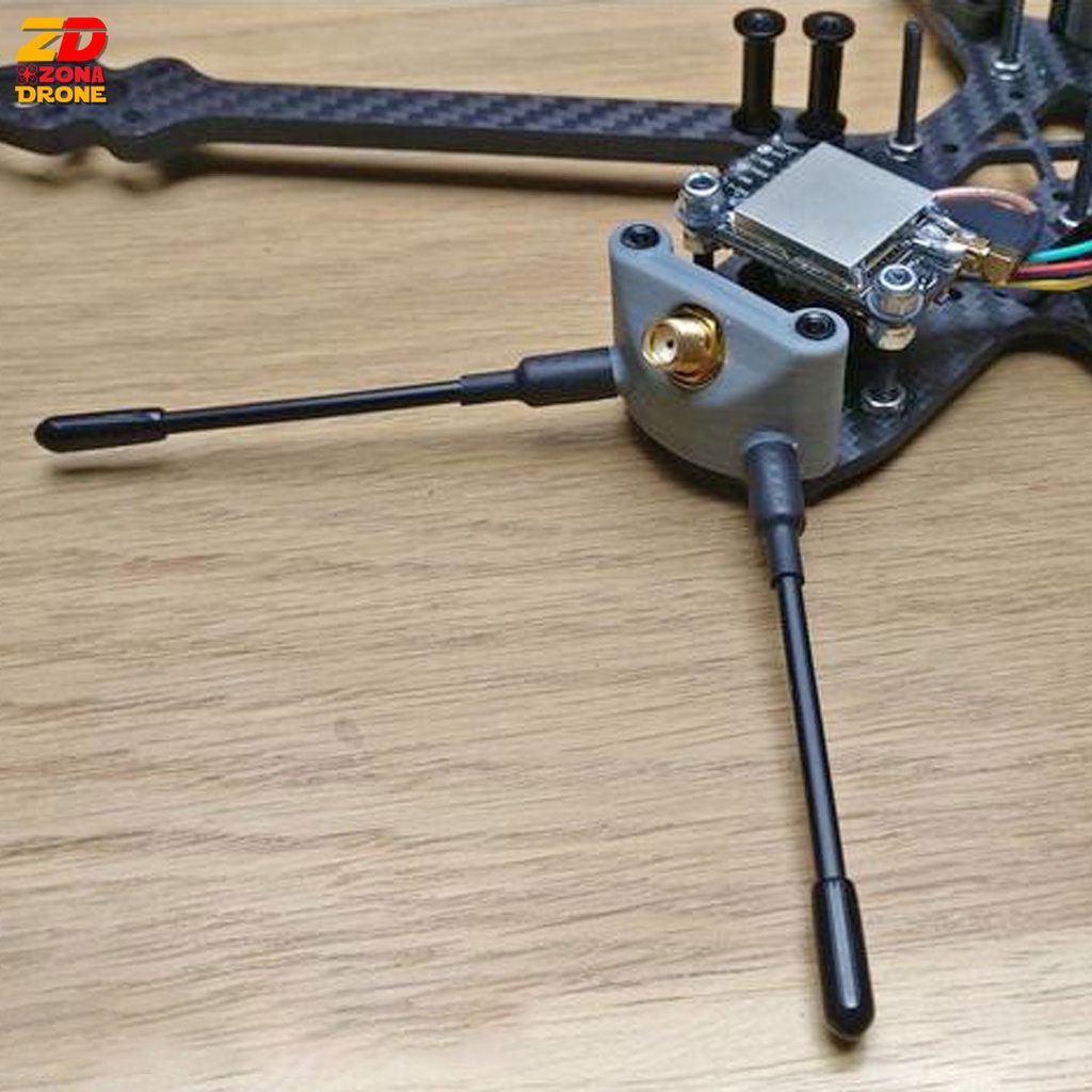 Jual Talystmachine 5 Inch SMA VTX and RX Receiver Antenna Mount FPV ...