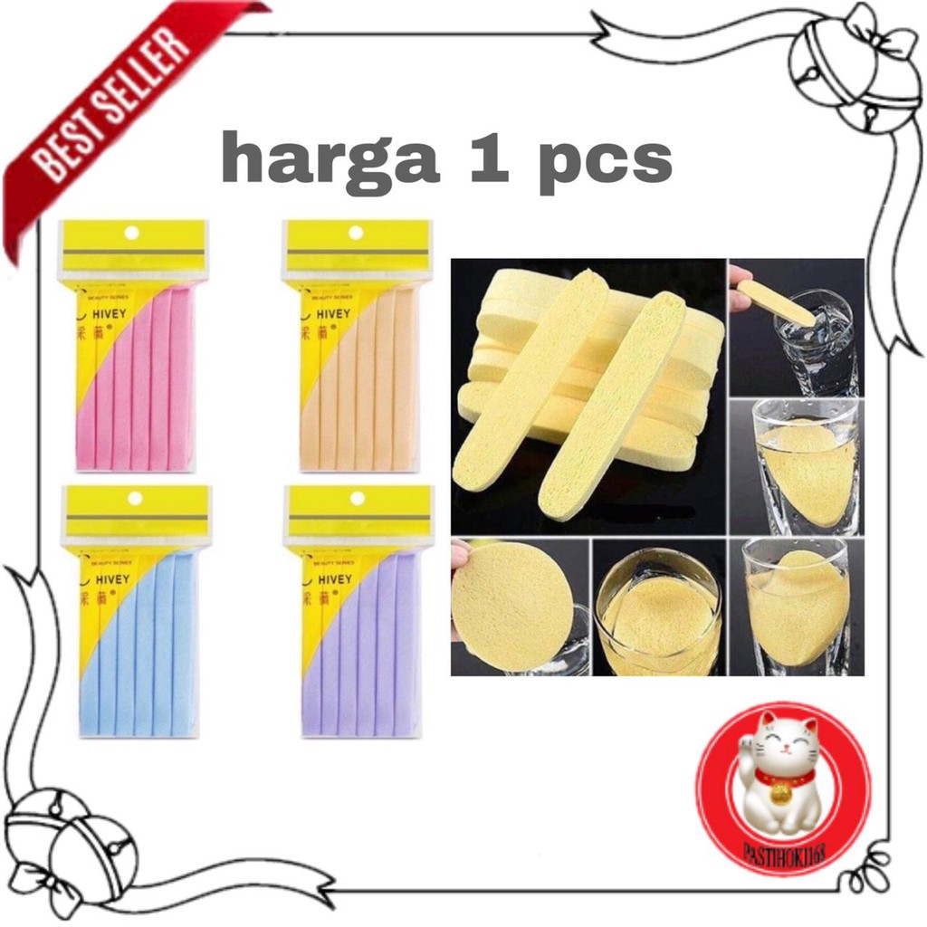 Jual SPONS KENTANG / SPONS CUCI MUKA / FACIAL SPONGE / SPONGE STICK ...
