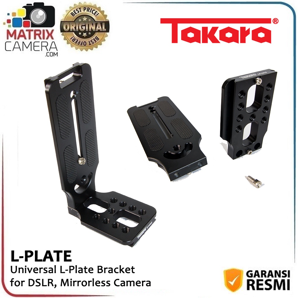 Jual Takara L-Plate Universal L Plate bracket for DSRL Mirrorless ...