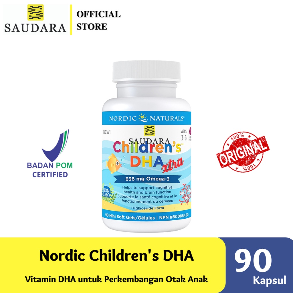 Jual Nordic Children's Dha (90 Kapsul) | Shopee Indonesia