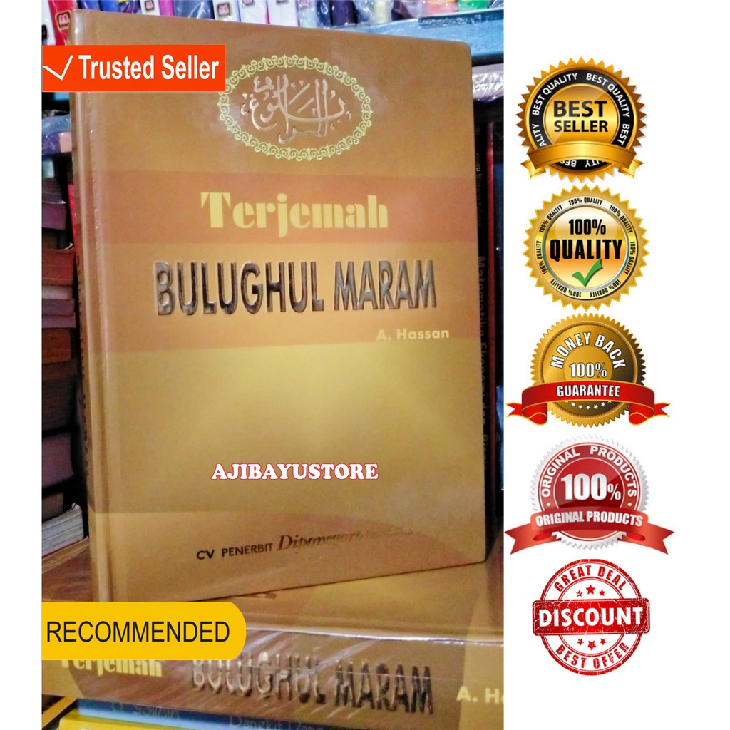Jual Buku Terjemah Bulughul Maram Terjemah Hadist Bulughul Maram Hadis ...