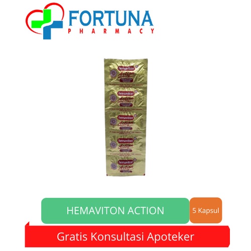 Jual HEMAVITON ACTION 5 KAPSUL | Shopee Indonesia