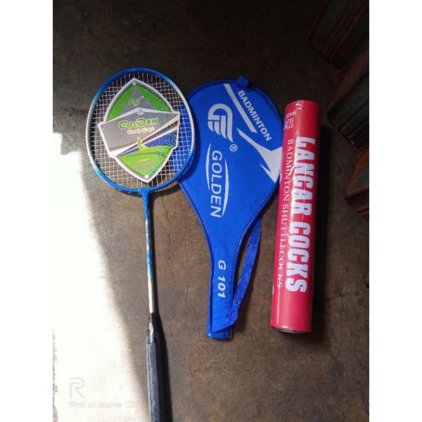 Jual Raket badminton GOLDEN | Shopee Indonesia