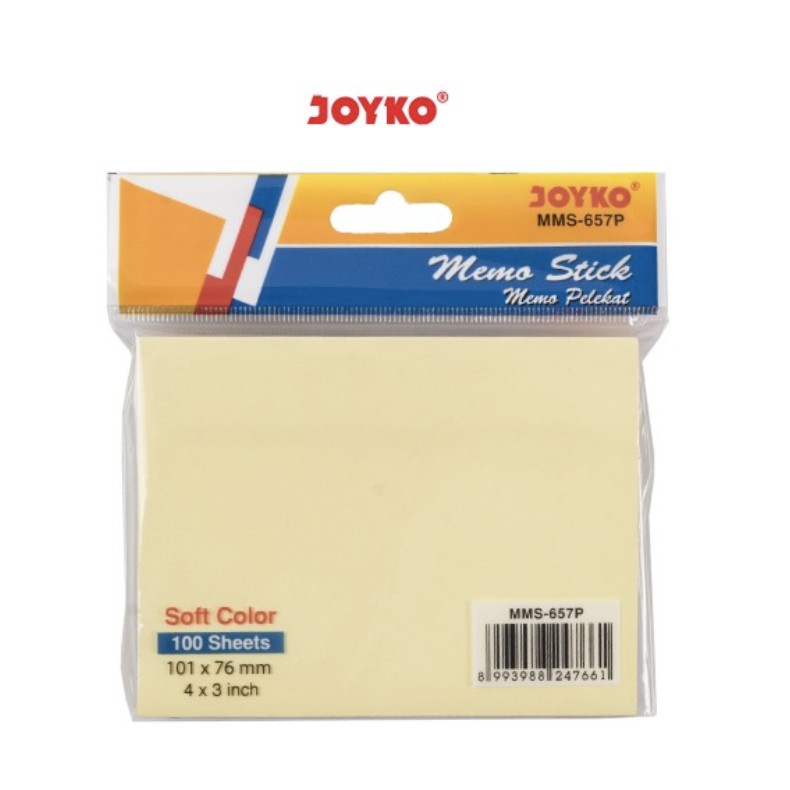 Jual Memo Stick / Sticky Note / Kertas Memo / Memo Tempel Joyko MMS ...