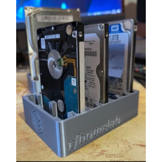 Jual 2.5 & 3.5 inch HDD Storage Holder / Stand Tempat Penyimpanan HDD ...