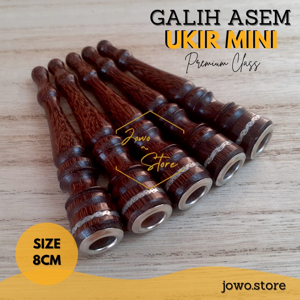 Jual Grosir cangklong rokok galih asem mini pipa rokok kayu | Shopee ...