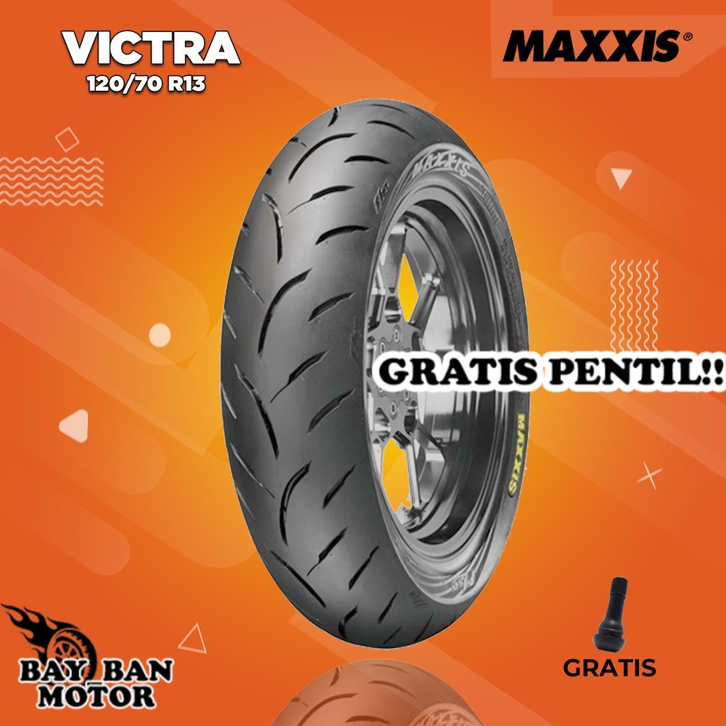 Jual Ban Depan Motor YAMAHA NMAX // MAXXIS VICTRA 120/70 Ring 13 ...