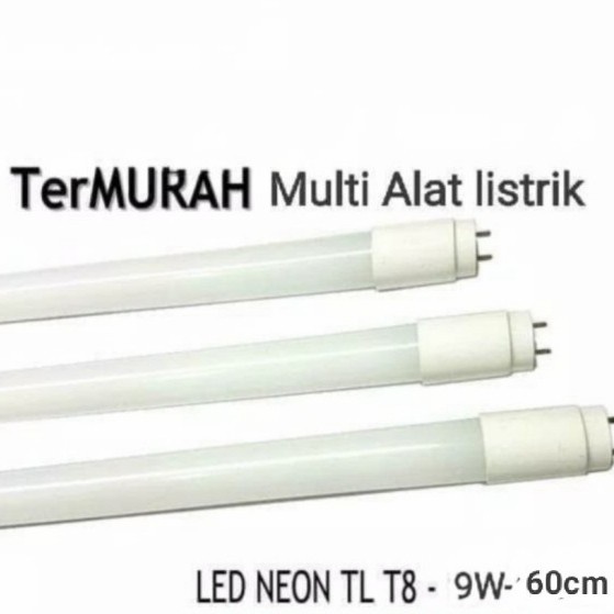 Jual Lampu tl led Surya 9w t8 60cm lampu panjang Led tube t8 9watt ...