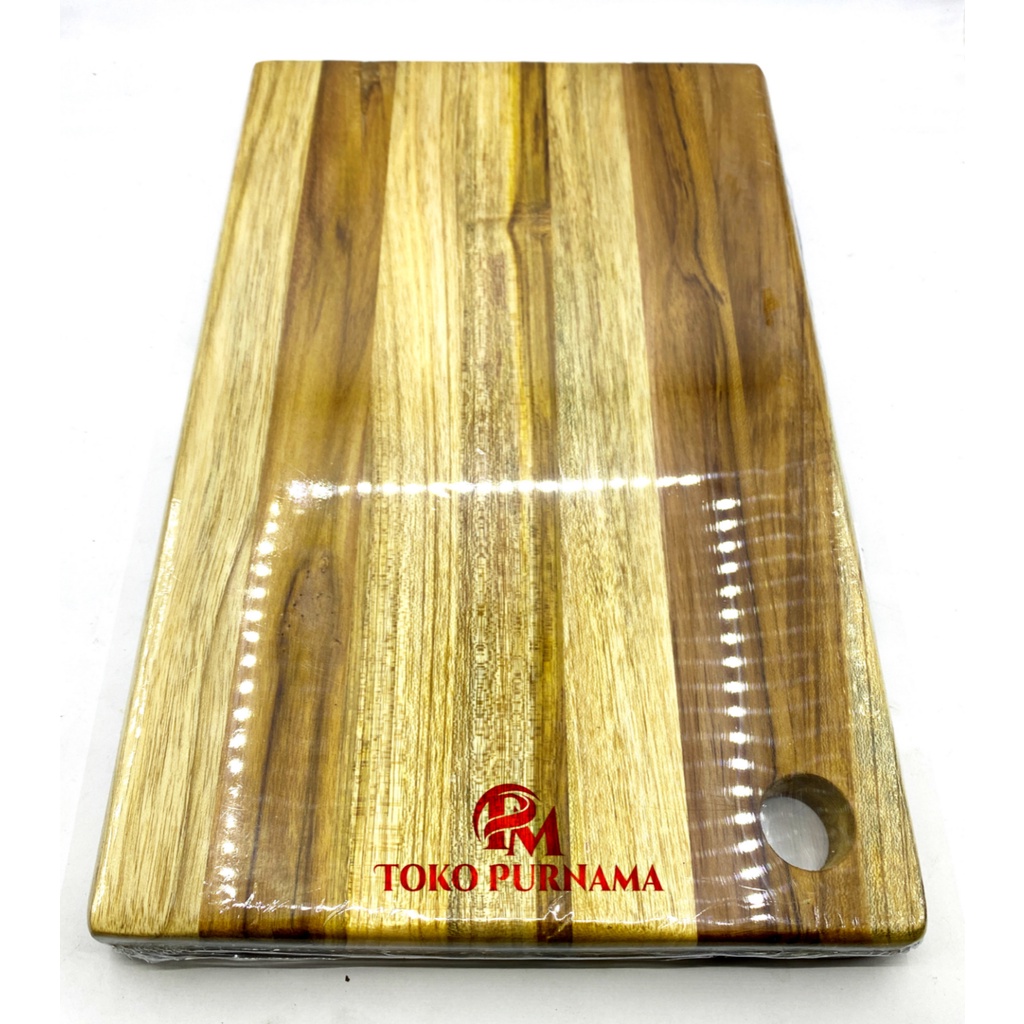 Jual Talenan Kayu Jati / Nampan Kayu / Alat Masak Kayu Jati Food Grade ...