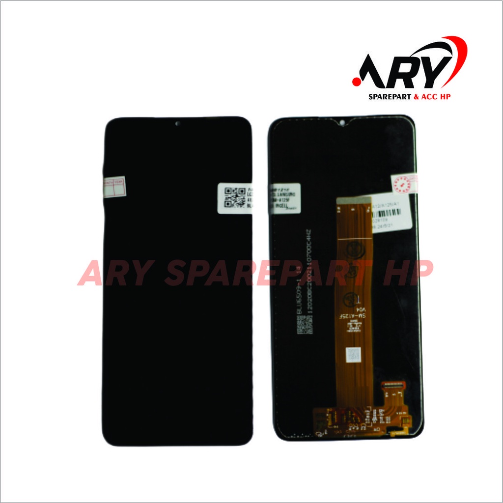 Jual Lcd Touchscreen Samsung A12 / A125 / A125F / A127 Fullset Contras | Shopee Indonesia