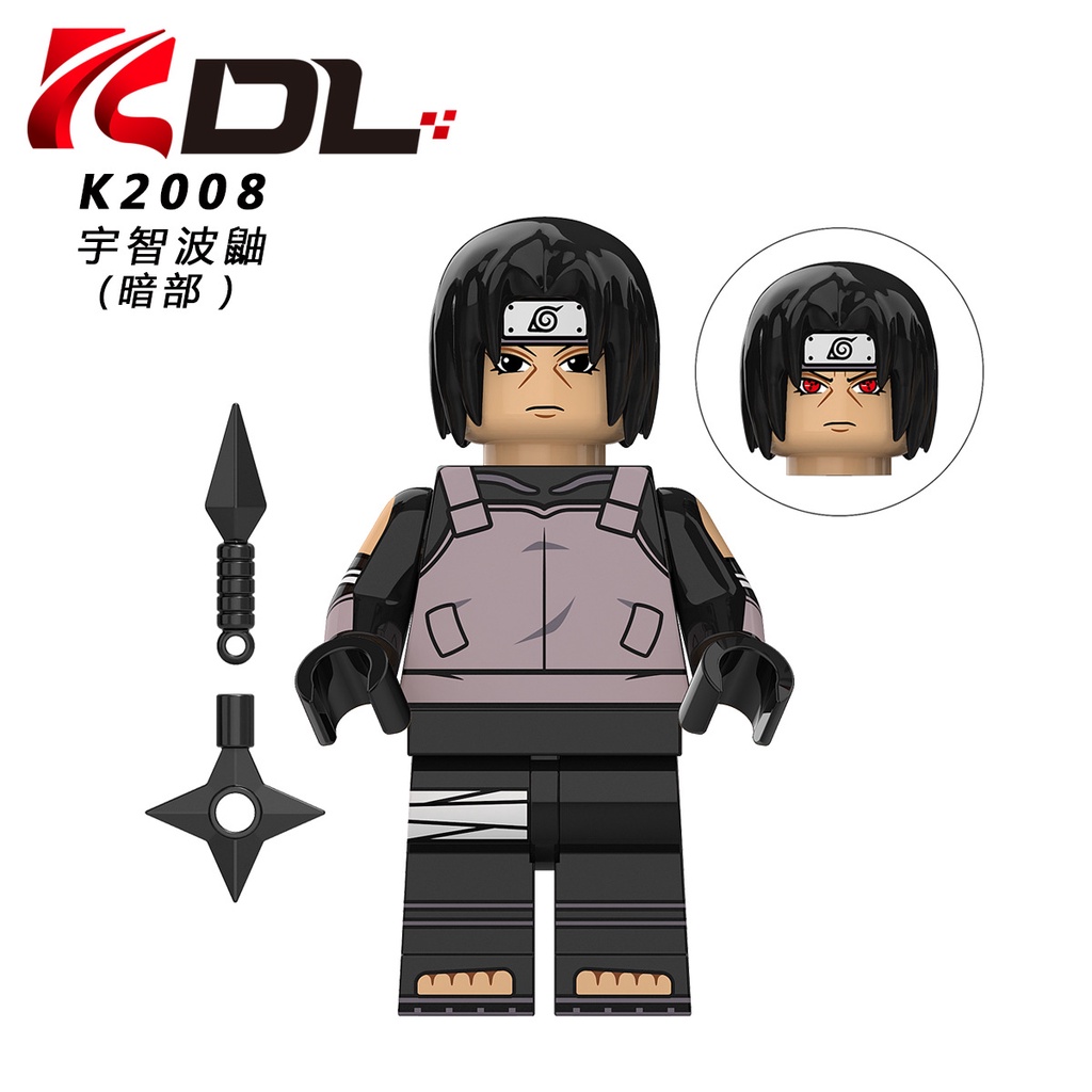 Jual Brick Minifigure Naruto Ninja Shinobi Konoha Uchiha Itachi K2008 ...