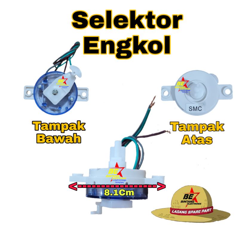 Jual SELEKTOR WASH DRAIN SANKEN SAKLAR PEMBUANGAN MESIN CUCI SANKEN ...