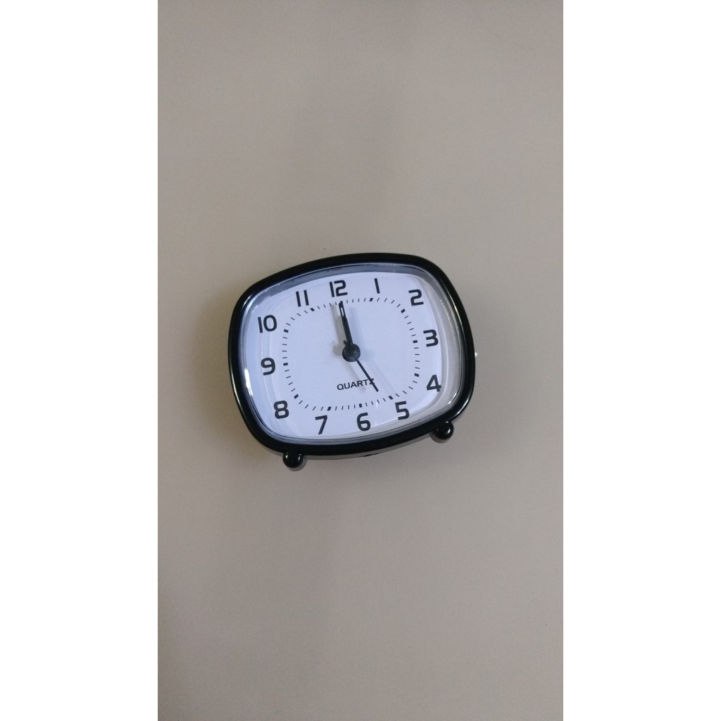 Jual DAISO alarm clock jam weker beker jam meja | Shopee Indonesia