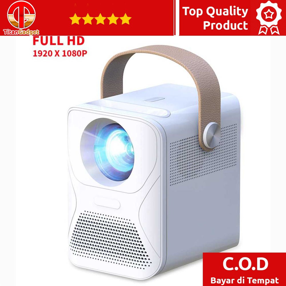 Jual Proyektor Mini Projector Android 1080P 4000 Lumens - X6 ...