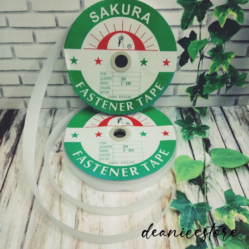 Jual Perekat Lokal | Velcro 1 inch | Putih - Harga per Meter | Shopee ...