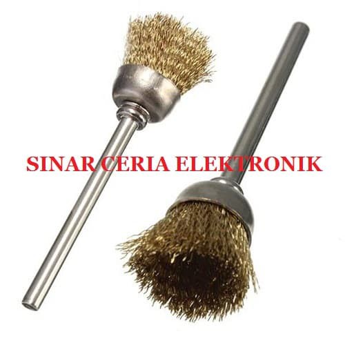 Jual Sikat Kawat Wire Brush Mini Grinder Mangkok Roda Besi Baja Brus ...
