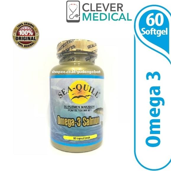 Jual Sea Quill Omega-3 Salmon Suplemen Jantung - 60 Kapsul / Minyak ...