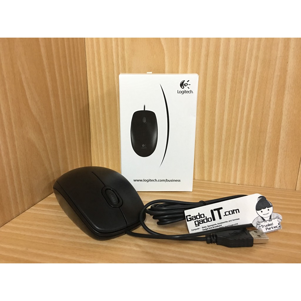 Jual LOGITECH Wired Optical Mouse USB B100/B 100 ORIGINAL & GARANSI ...