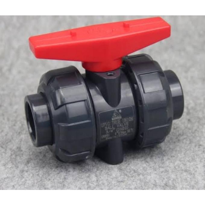 Jual SANKING TRUE UNION BALL VALVE 3/4 INCH PVC | BALL VALVE WATERMUR ...