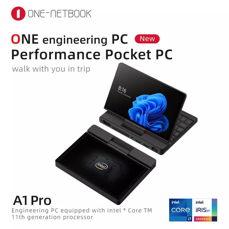 Jual OneMix A1 Pro One Mix A1 Pro 7" IPS Core I5-1130G7 Windows11 ...