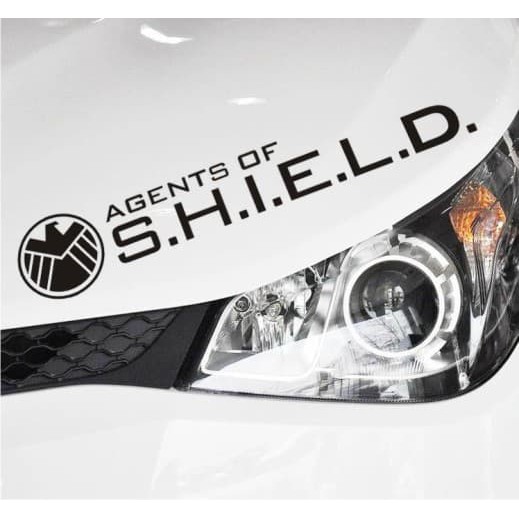 Jual Stiker Mobil S.H.I.E.L.D Agents of Shield - Car Decal Sticker ...