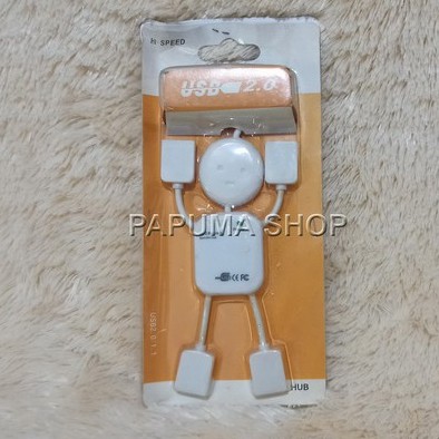 Jual USB HUB ATAU TERMINAL USB 4 PORT MODEL ORANG | Shopee Indonesia
