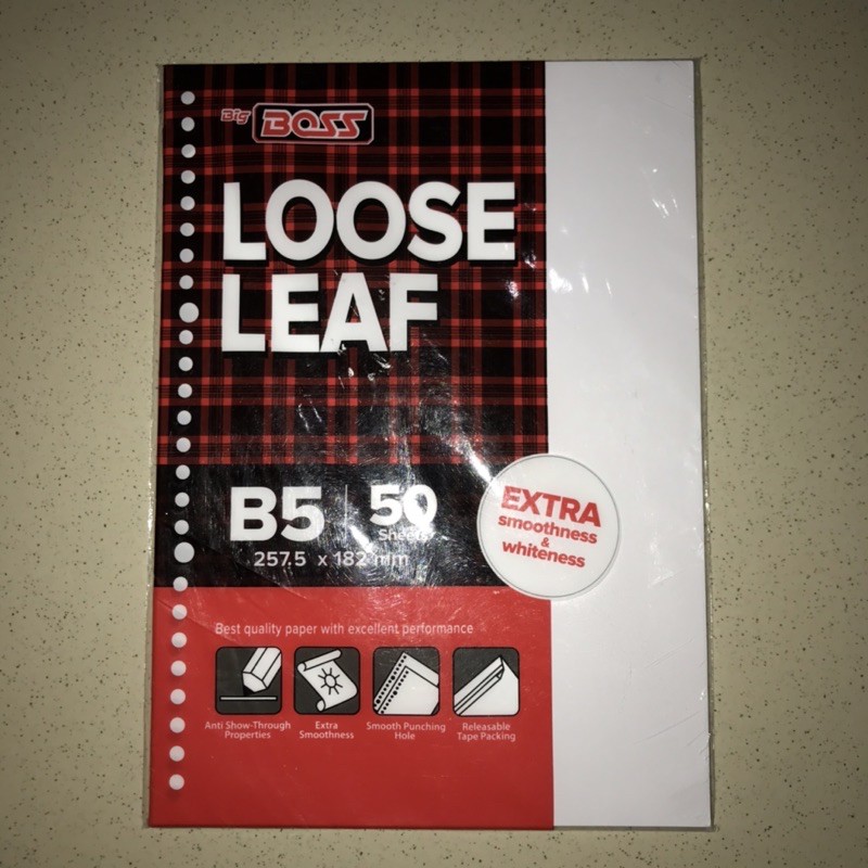 Jual loose leaf big boss | Shopee Indonesia