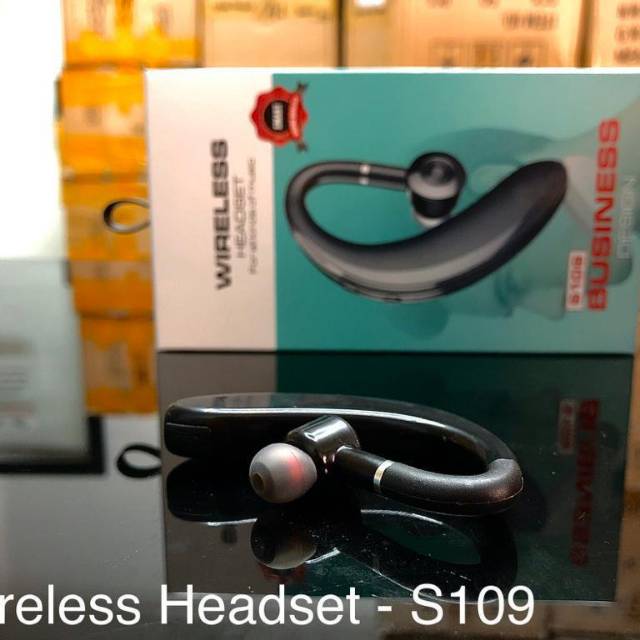 Jual MM - Earphone / Headset Bluetooth S109 Headset Wireless Business ...