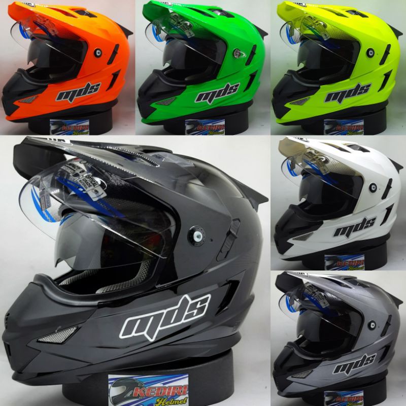 Jual Helm MDS SUPER PRO solid polos | Shopee Indonesia