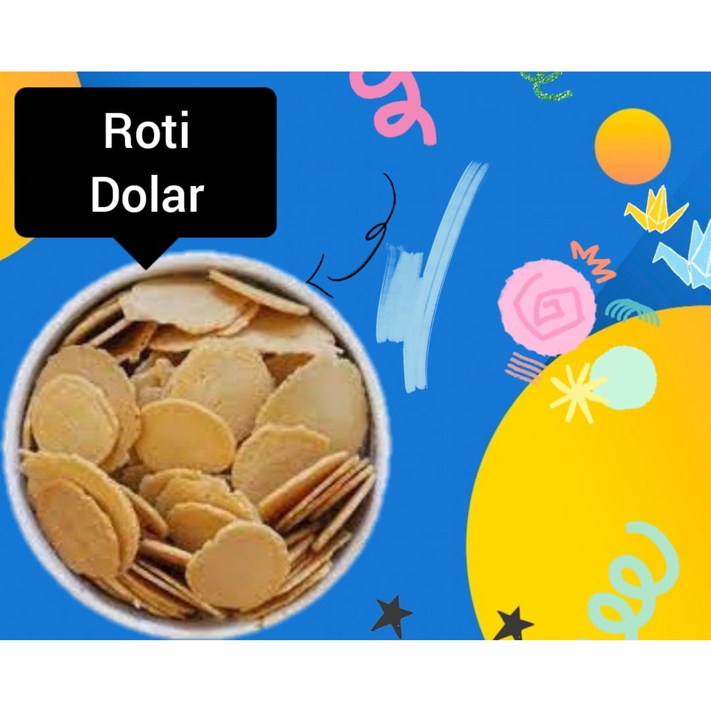 Jual Makanan Kue kering Roti Dolar Khas Solo 150g | Shopee Indonesia