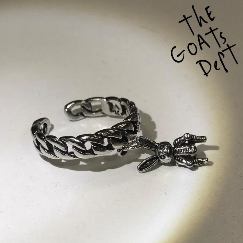 Jual The Goats Dept - Rabbit Doll Chain Ring / tgd73 cincin adjustable ...