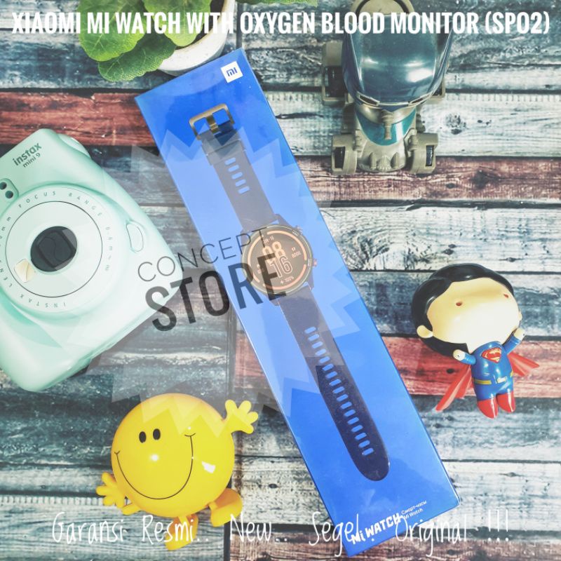 Jual Mi Watch Super Amoled Display with Oxygen Blood Meter (SpO2 ...